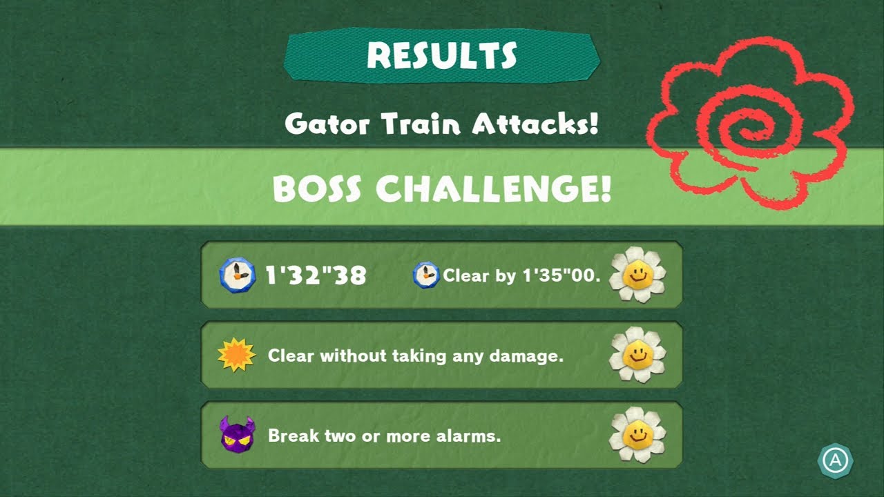 [100%] Gator Train Attacks! (Boss Challenge) ~ Yoshi's Crafted World ...