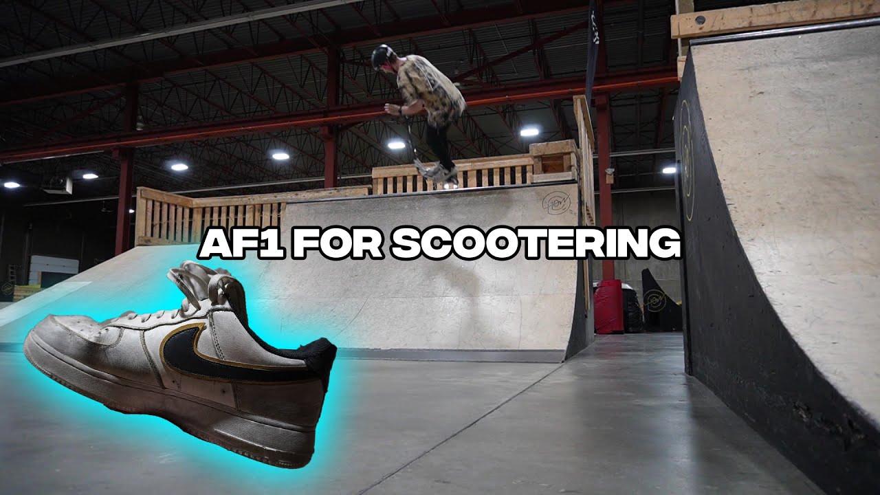 AF1 FOR SCOOTERING? (review + clips) - YouTube
