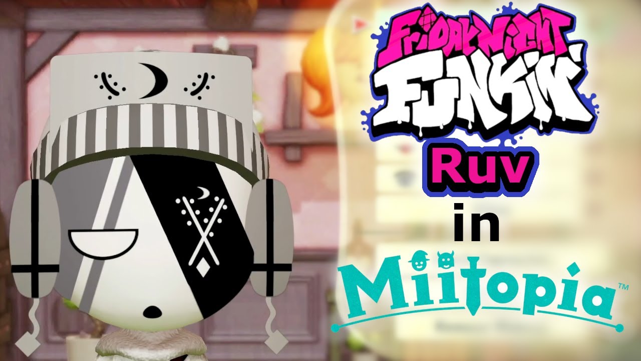 Miitopia Switch Mii Maker - Friday Night Funkin' Ruv in Miitopia - YouTube