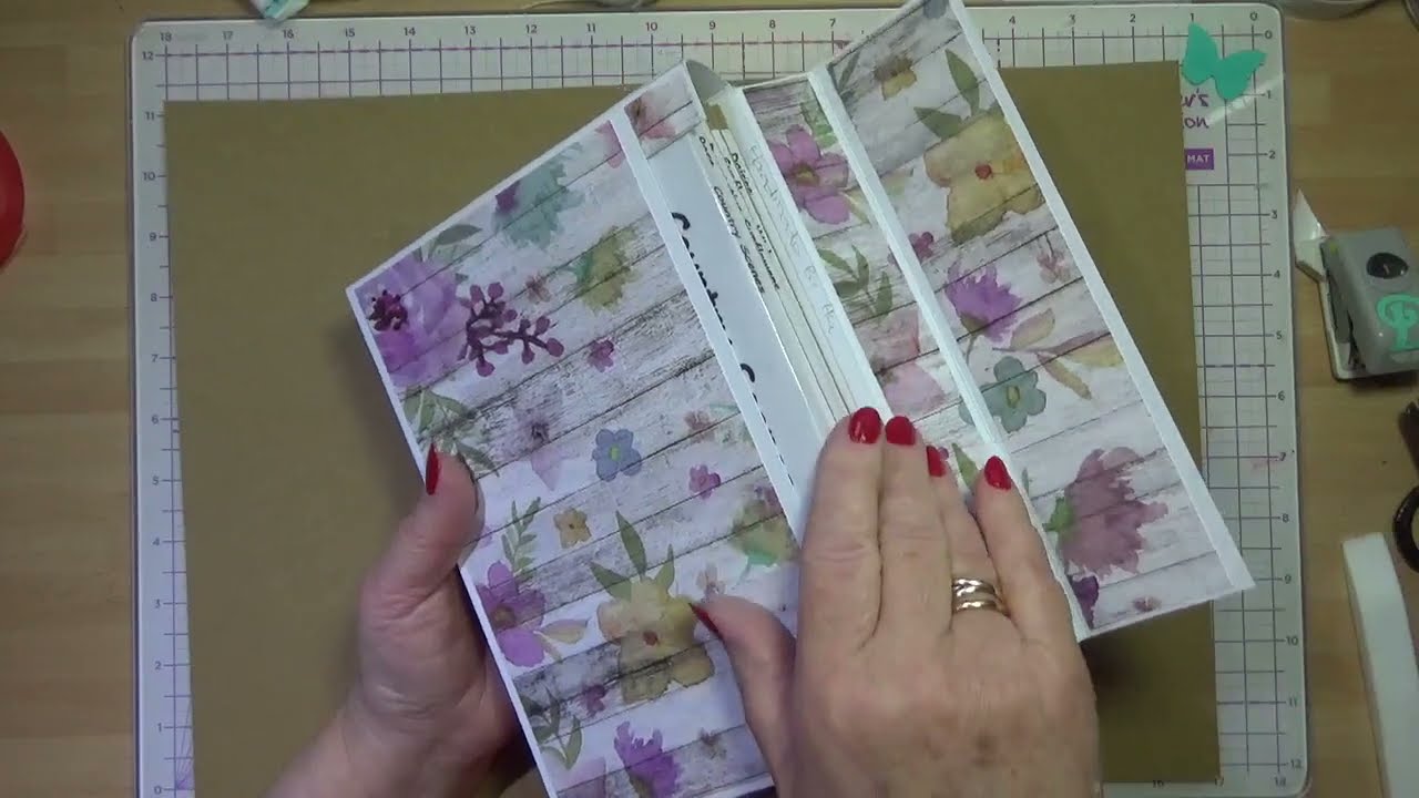 A5 Stamp Storage you can make yourself - YouTube