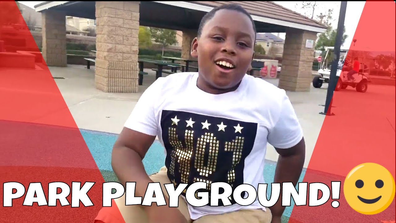 Jfunk and FRIENDS go to the PARK & play obstacle course on the JUNGLE ...