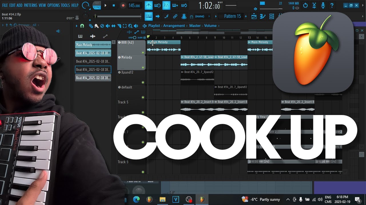Cooking up a beat in FL STUDIO - YouTube