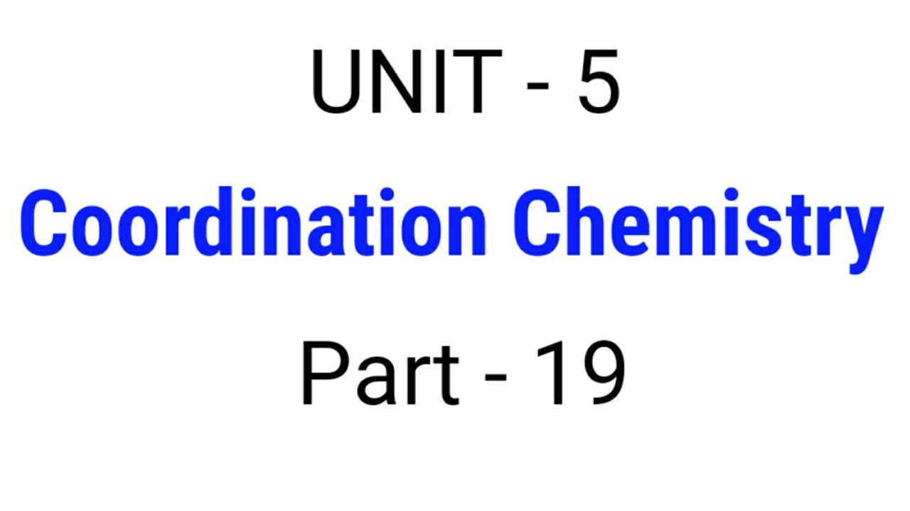 Geometrical Isomers in Octahedral complexes | Coordination Chemistry ...