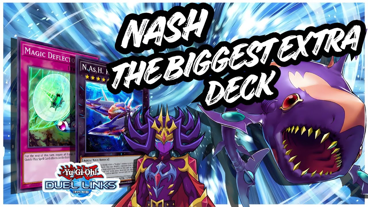 WATER DECK WITH BIGGEST EXTRA DECK DUEL LINKS | BARIAN LEADER OF THE ...
