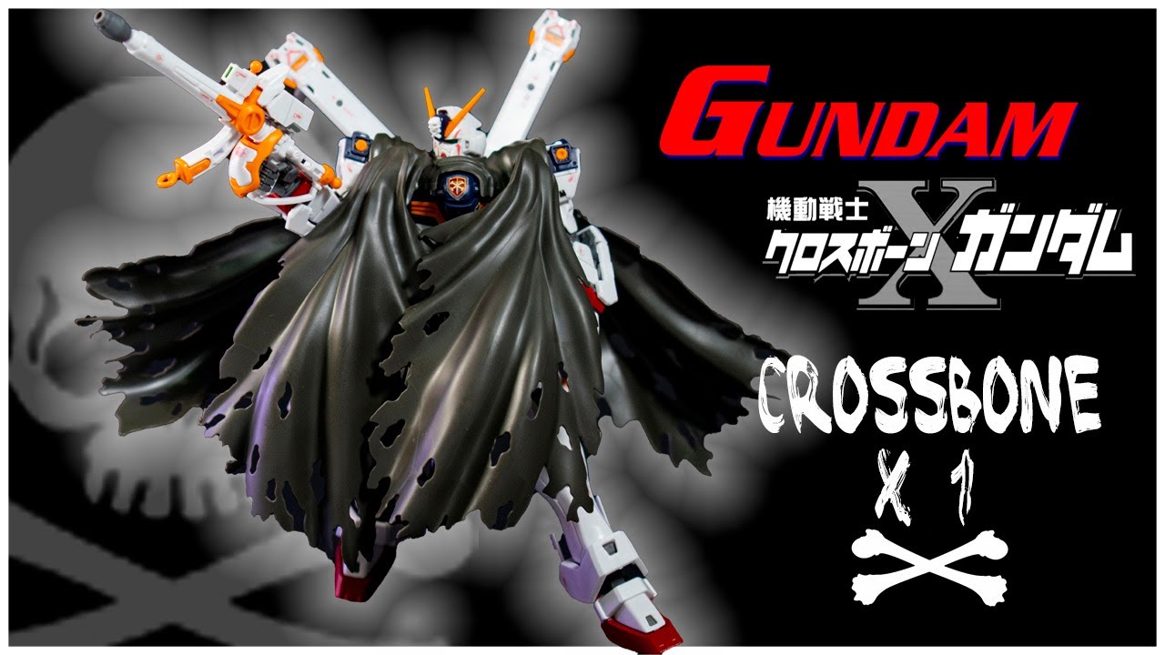 [Let´s Build] Gundam Crossbone X1 Real Grade 1/144 | Bandai - YouTube