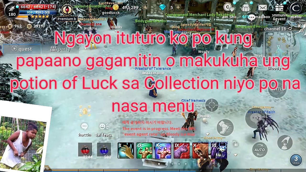 Cabal Mobile How to Craft Potion of Luck - YouTube