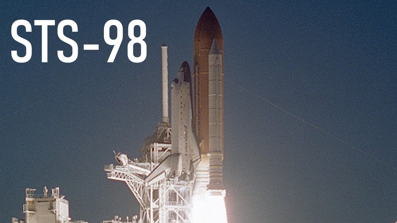 STS-98 | Space Shuttle Atlantis Launches from Complex 39A - YouTube