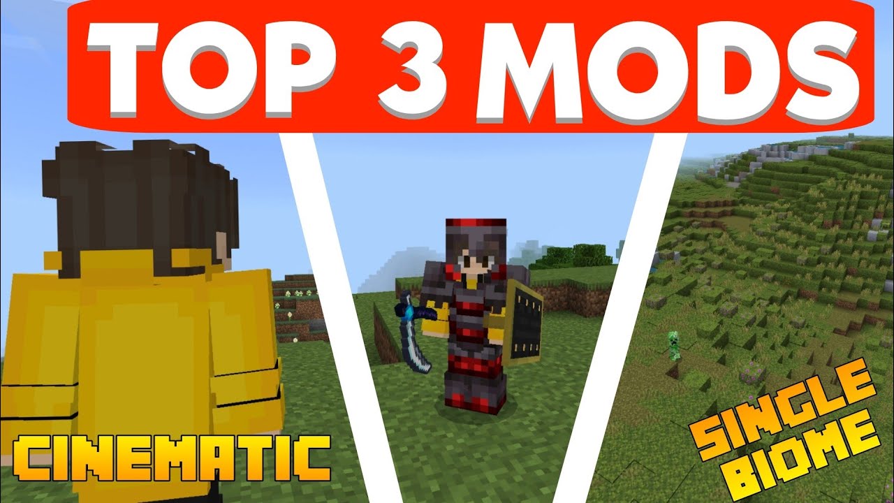 Top 3 Best Useful Mods For Minecraft Pocket Edition Creators || Best ...