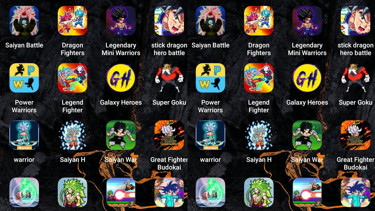 Saiyan Battle,Dragon Fighters,Legendary Mini Warriors,stick dragon hero ...