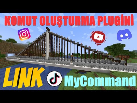 Aternos Komut & Link Oluşturma Plugini | MyCommand ✅ | Minecraft | Güncel