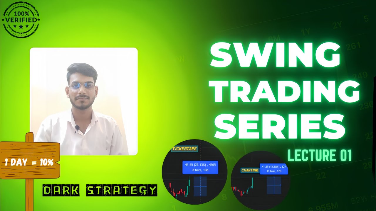 Swing Trading Series | Lecture 01| Dark Strategy | How to select Stocks | #videos #viral #stock ...