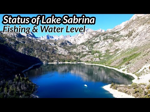 Status Of Lake Sabrina | Water Level And Fishing Summer 2022 - YouTube