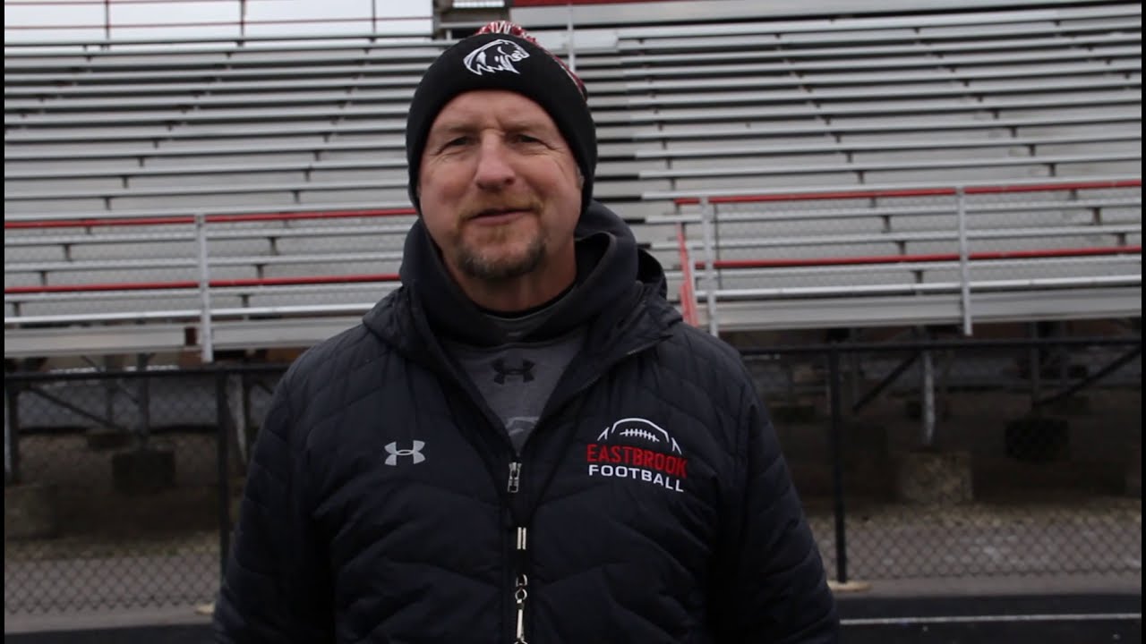 Jeff Adamson Eastbrook Football - YouTube