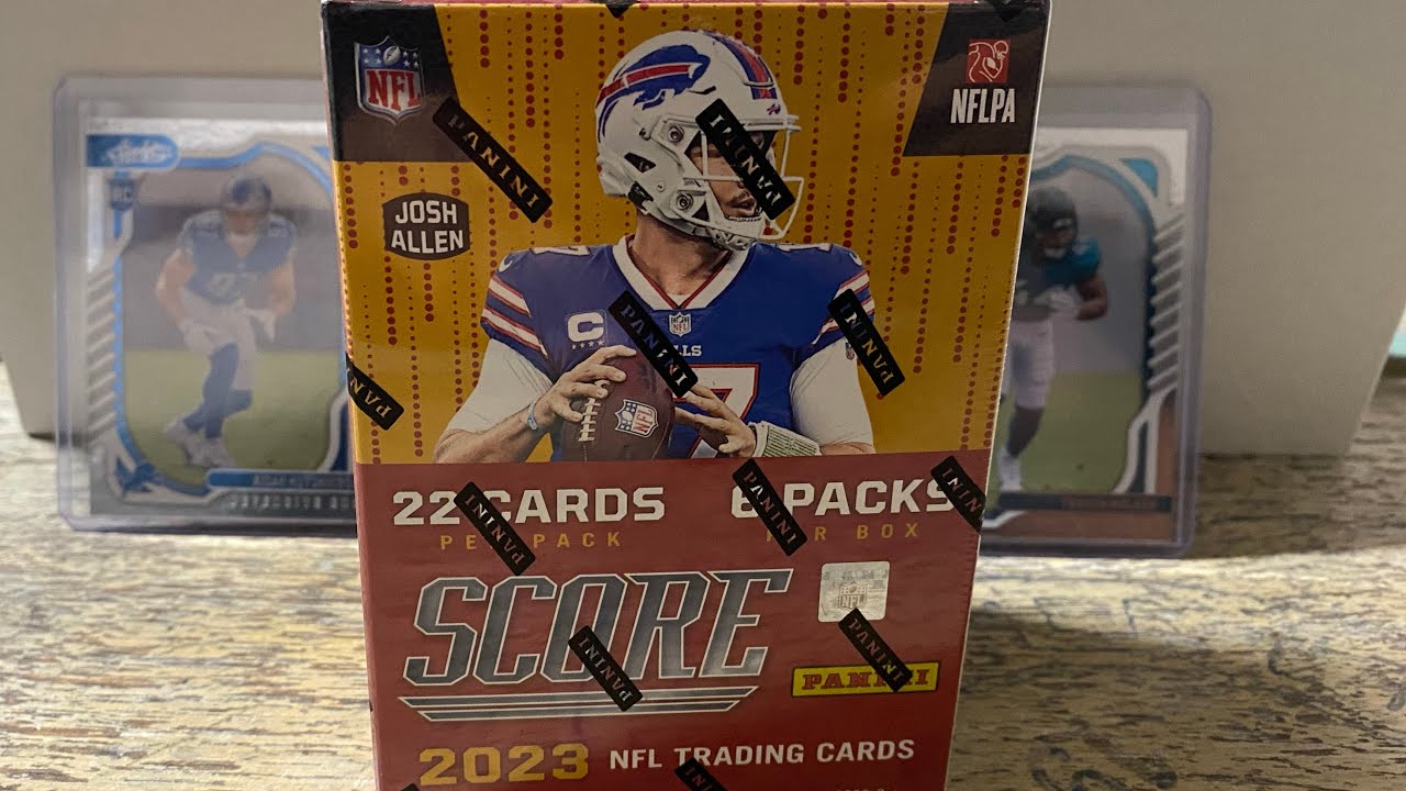 Awesome Numbered Card - Opening A Big Box of Football Cards - YouTube