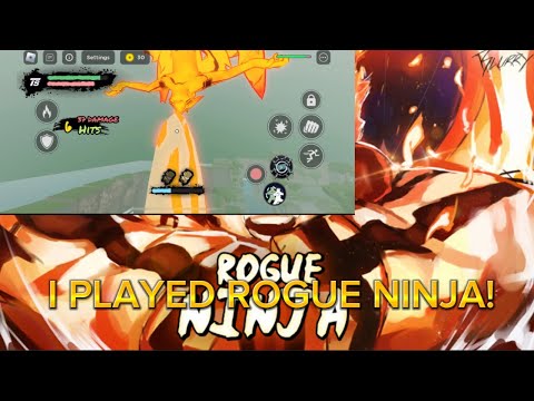 I played the new rogue ninja!!! | Rogue ninja - YouTube