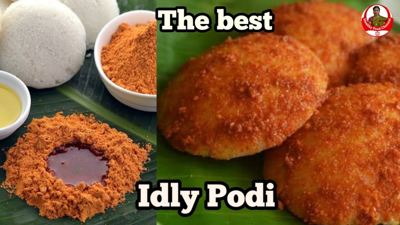 The best Idly Podi | Idly Podi Recipe in Tamil | Idly podi - YouTube