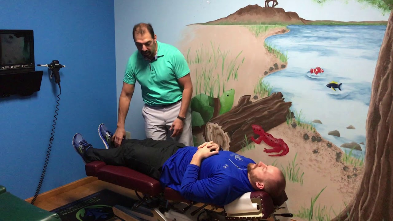 Knee to Chest and Figure 4 Stretches Demonstrated by Wayland ...