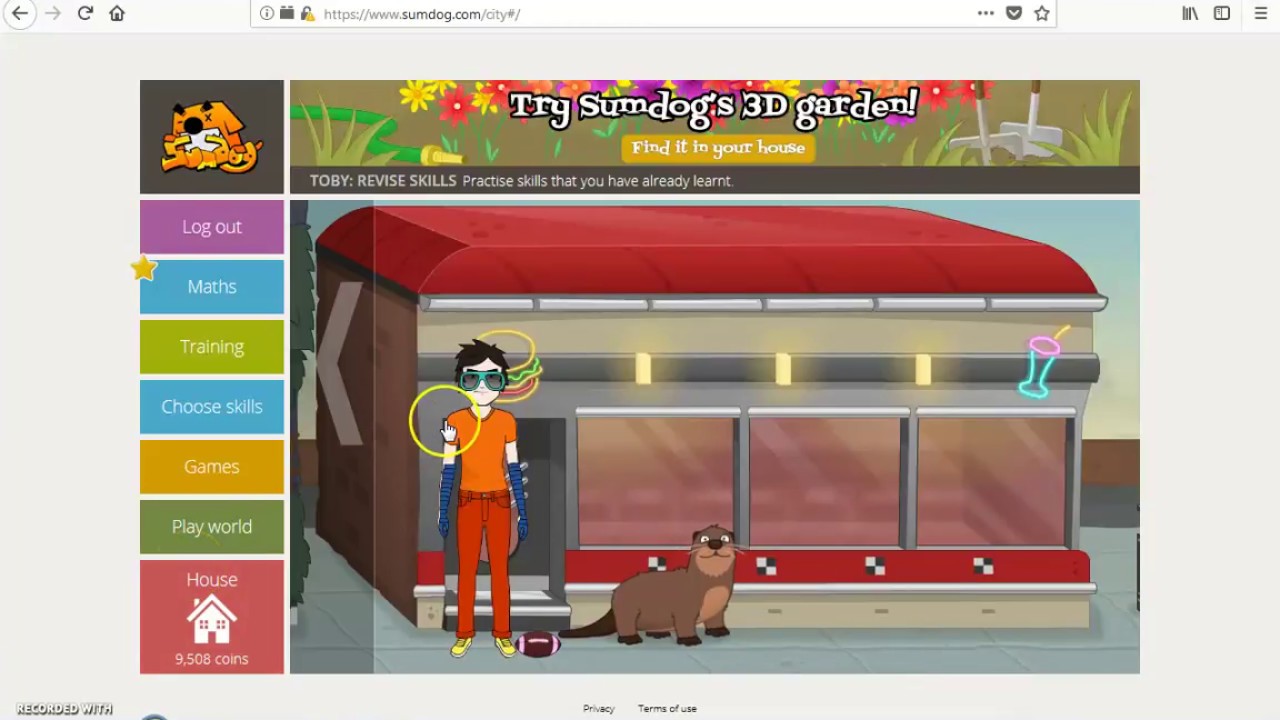 Sumdog Dinner Defence Gameplay - YouTube