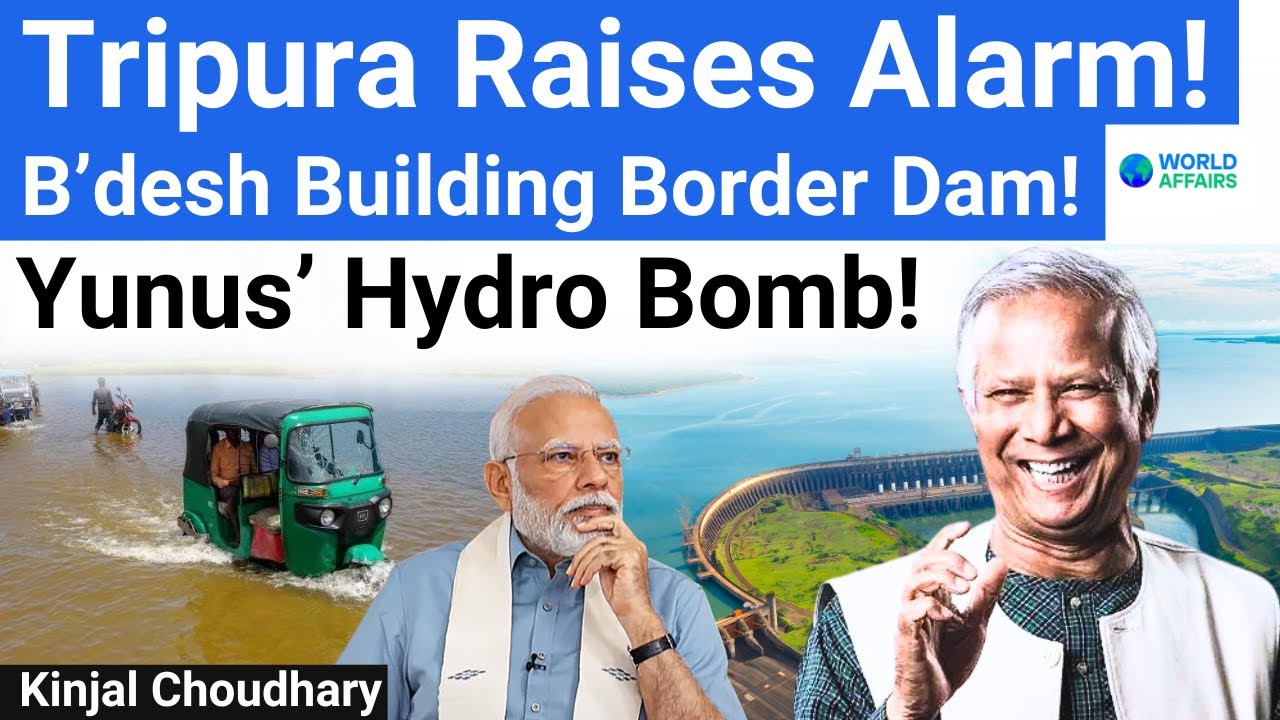 Tripura at Risk! Yunus Building Border Dam On Manu River! Monsoon ...