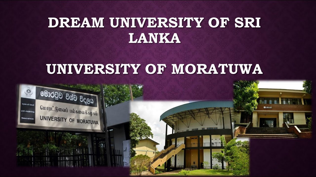 University of Moratuwa ( - YouTube