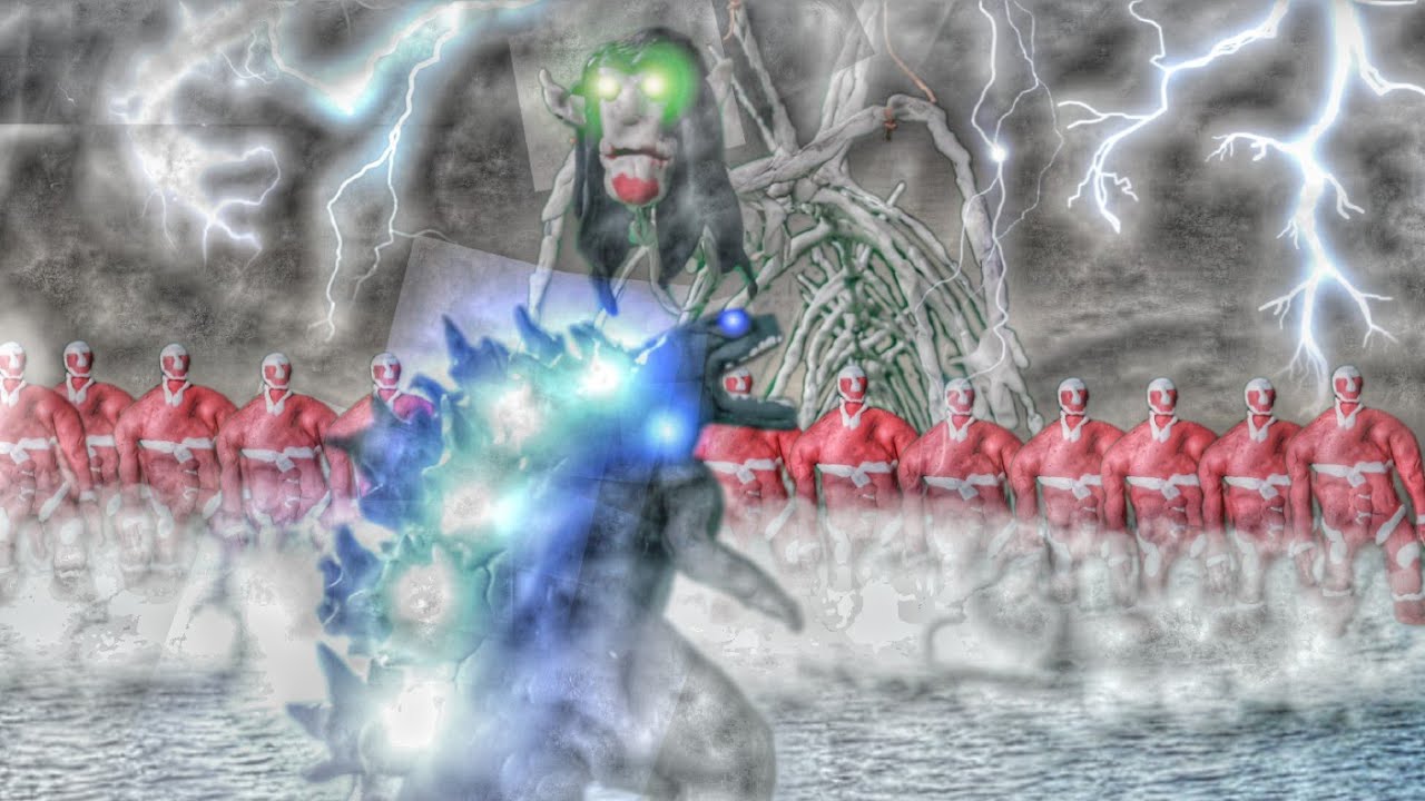 Godzilla v.s The Rumbling | Stop Motion Animation (Godzilla v.s Attack ...