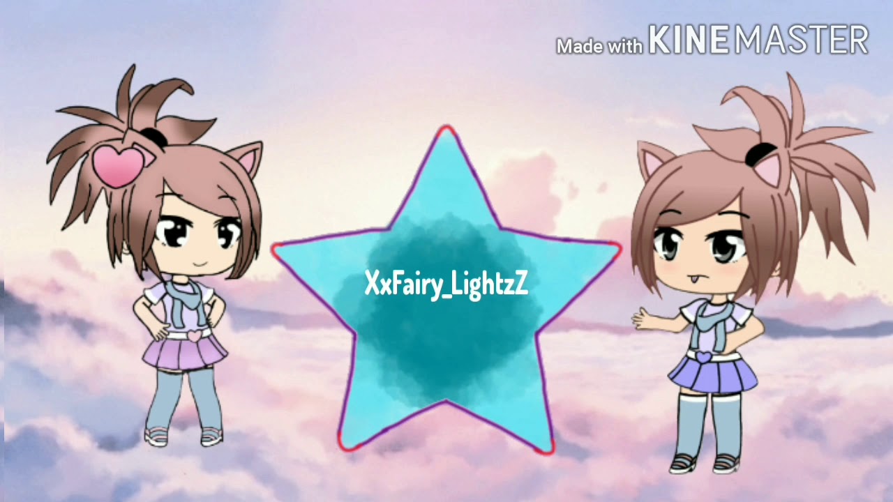 First time making my own front facing gacha character (timelapse) - YouTube