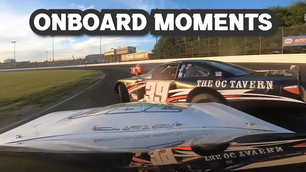 Onboard Highlights - June 28 Late Model Feature - YouTube