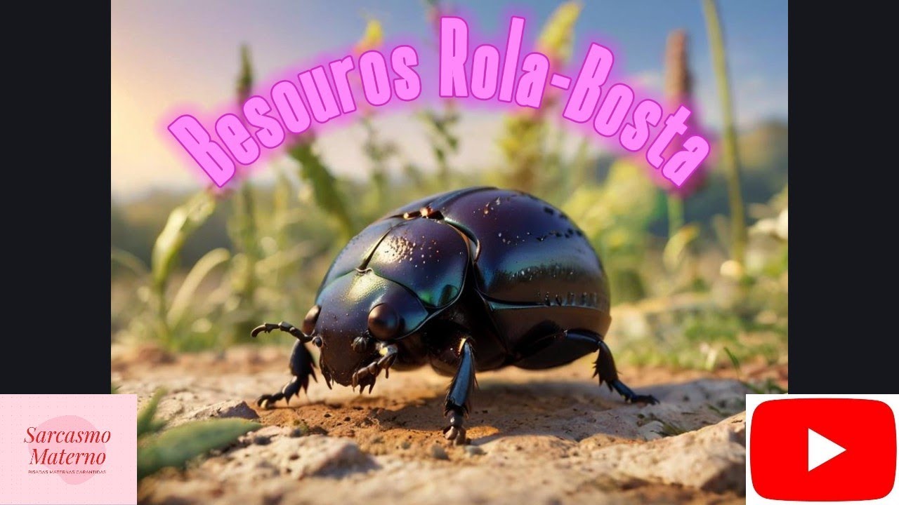 A importância dos besouros rola-bosta - YouTube