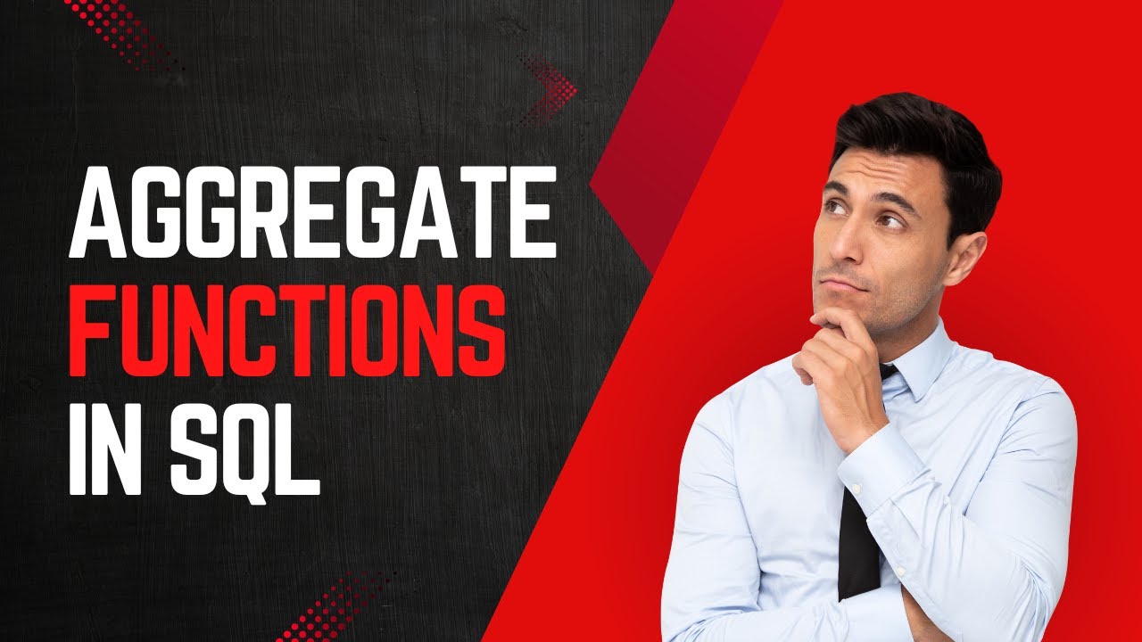 Basic Aggregate Functions in SQL (COUNT, SUM, AVG, MAX, and MIN) - YouTube