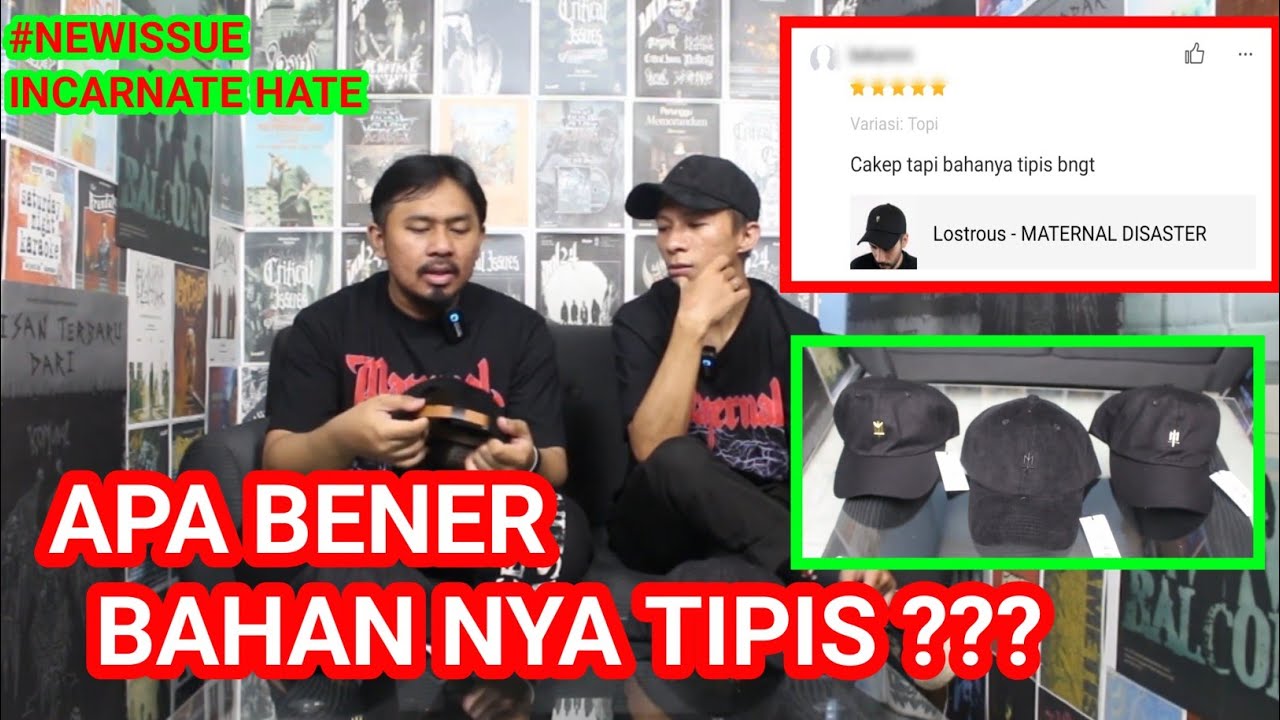 REVIEW 3 TOPI TERBARU MATERNAL DISASTER | issue INCARNATE HATE - YouTube