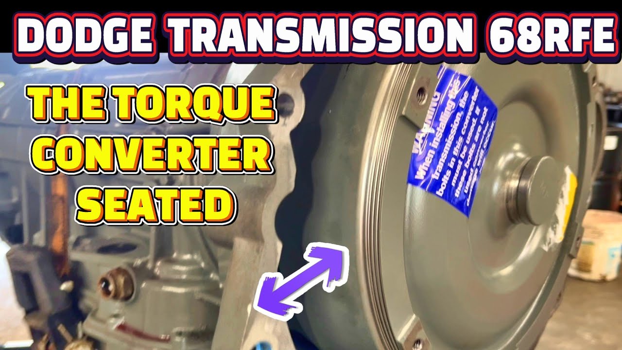 Dodge Ram 68rfe Transmission 6.7 Diesel How to Seat / Seating the ...