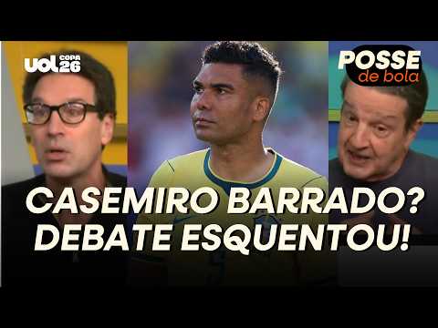 CASEMIRO É ARRISCADO CONTRA O JAPÃO? 'NÃO TEM SAÚDE FÍSICA'... ARNALDO E JUCA DEBATEM!