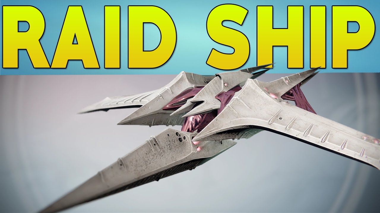 Destiny, New King's Fall Raid Ship. AGONARCH KARVE - YouTube