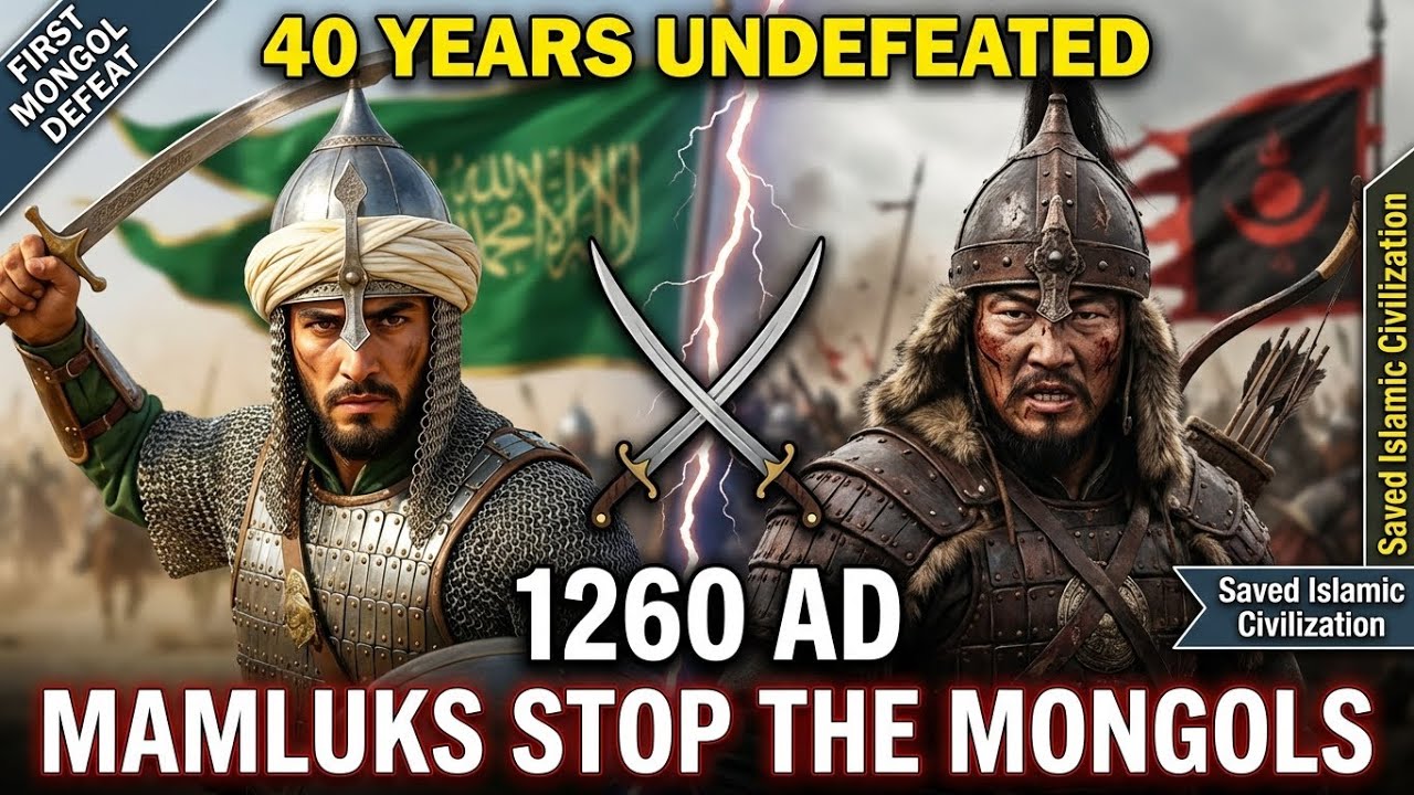 Battle of Ain Jalut 1260 | The Battle That Stopped the Mongol Empire ...
