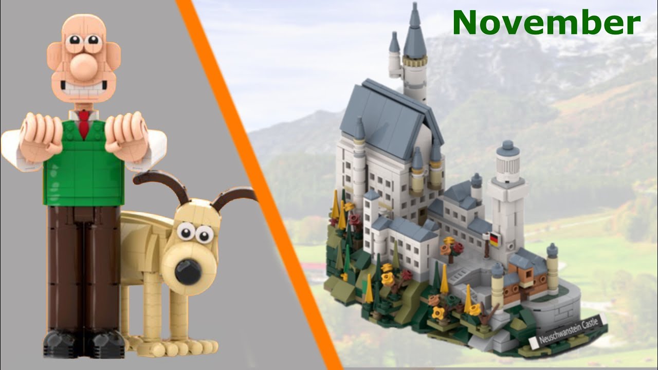 Top Ten LEGO Ideas Projects of the Month | November - YouTube