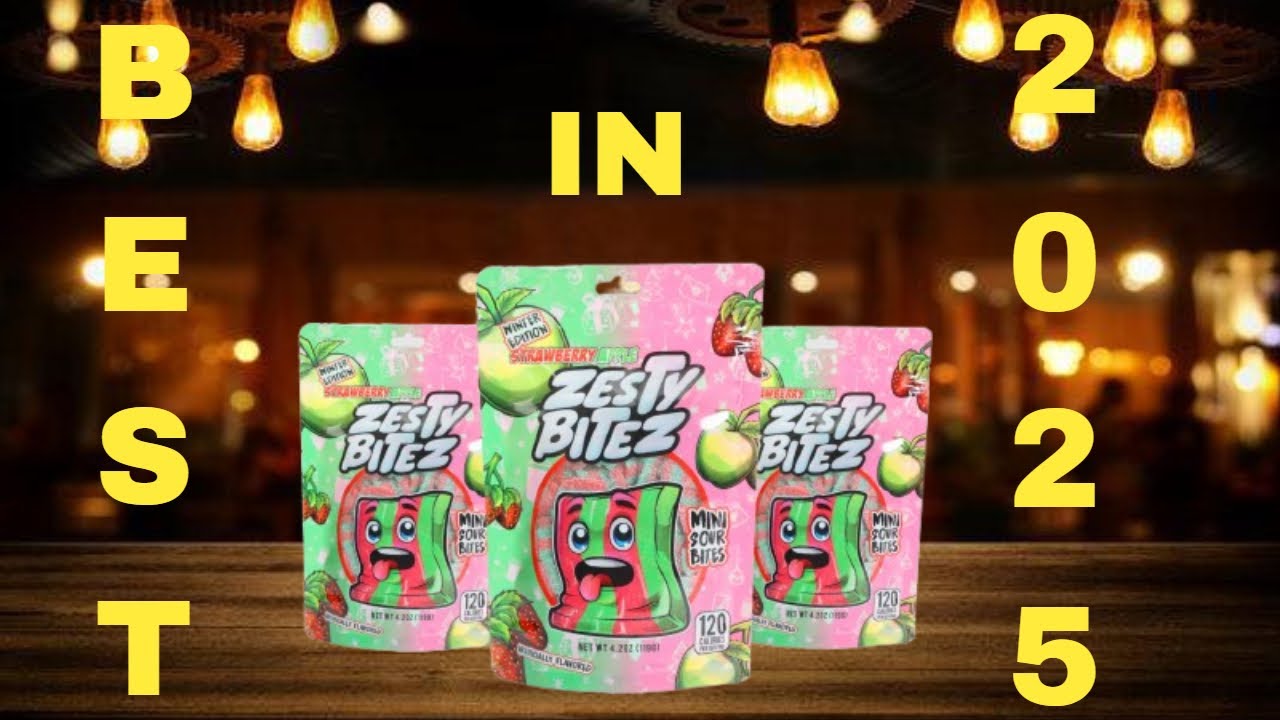 I Had The BEST Sour Candy Of 2025: Zesty Bites!!! - YouTube