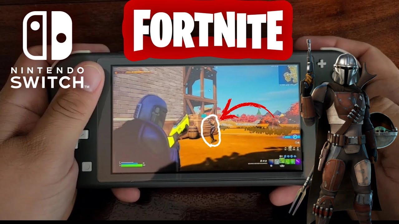 Nintendo Switch Lite Fortnite Gameplay #84 - YouTube