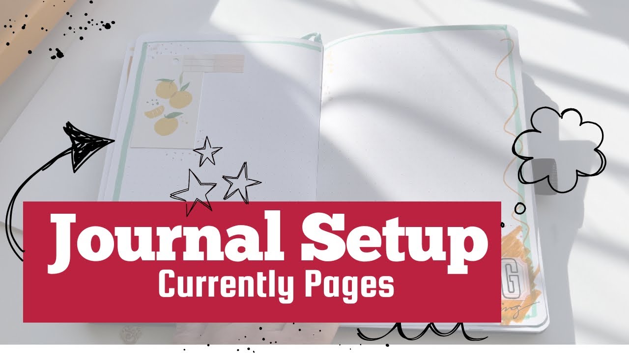 Journal Setup | Currently Pages | August 2023 - YouTube
