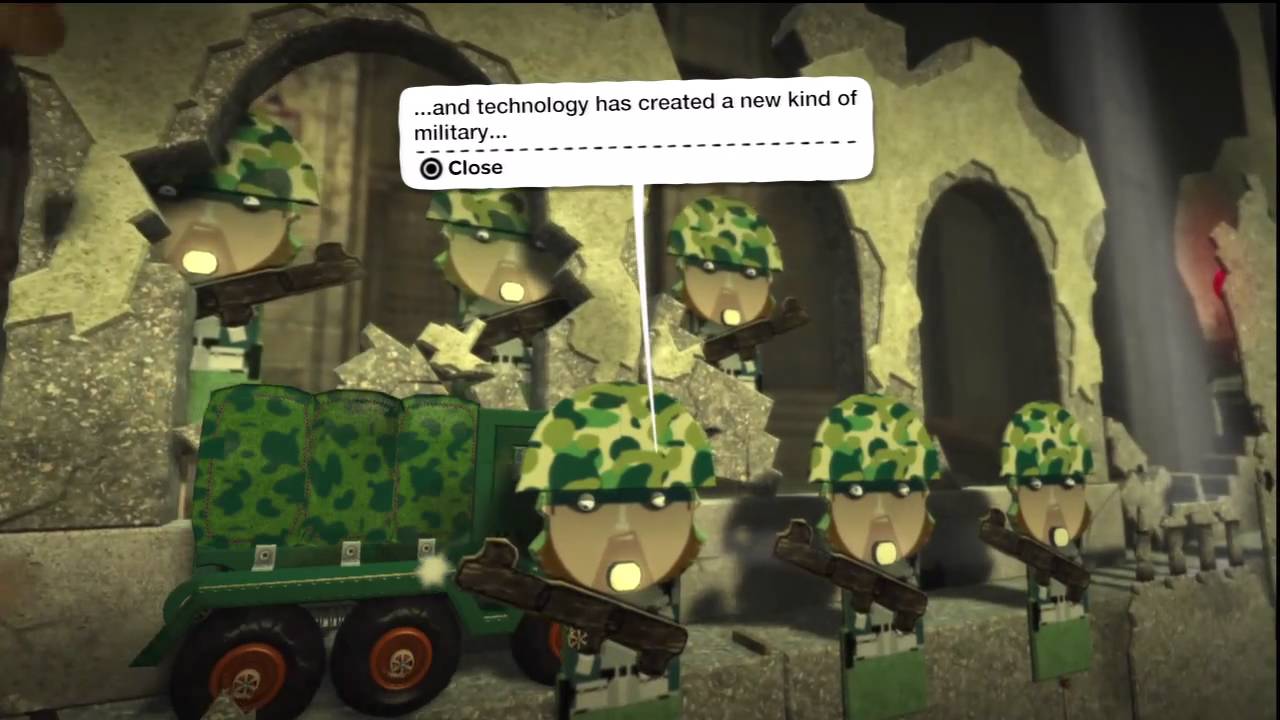 LBP DLC (720p HD) Walkthrough Part 02 - METAL GEAR SOLID® Act 1 ...