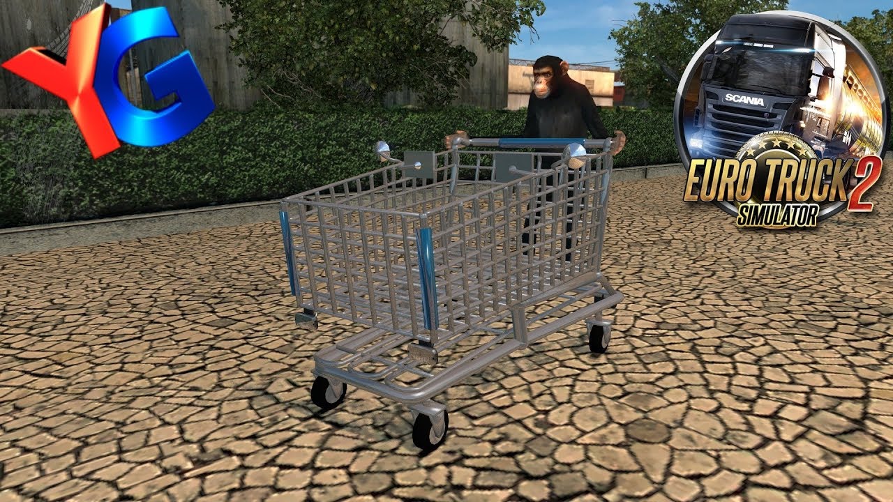 The mod you've always wanted - A monkey pushing a shopping trolley ...