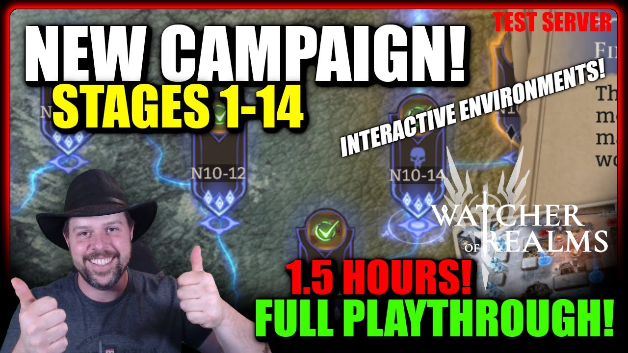 New Chapter in Campaign! Stages 1-14! Full Playthrough and Guide ...