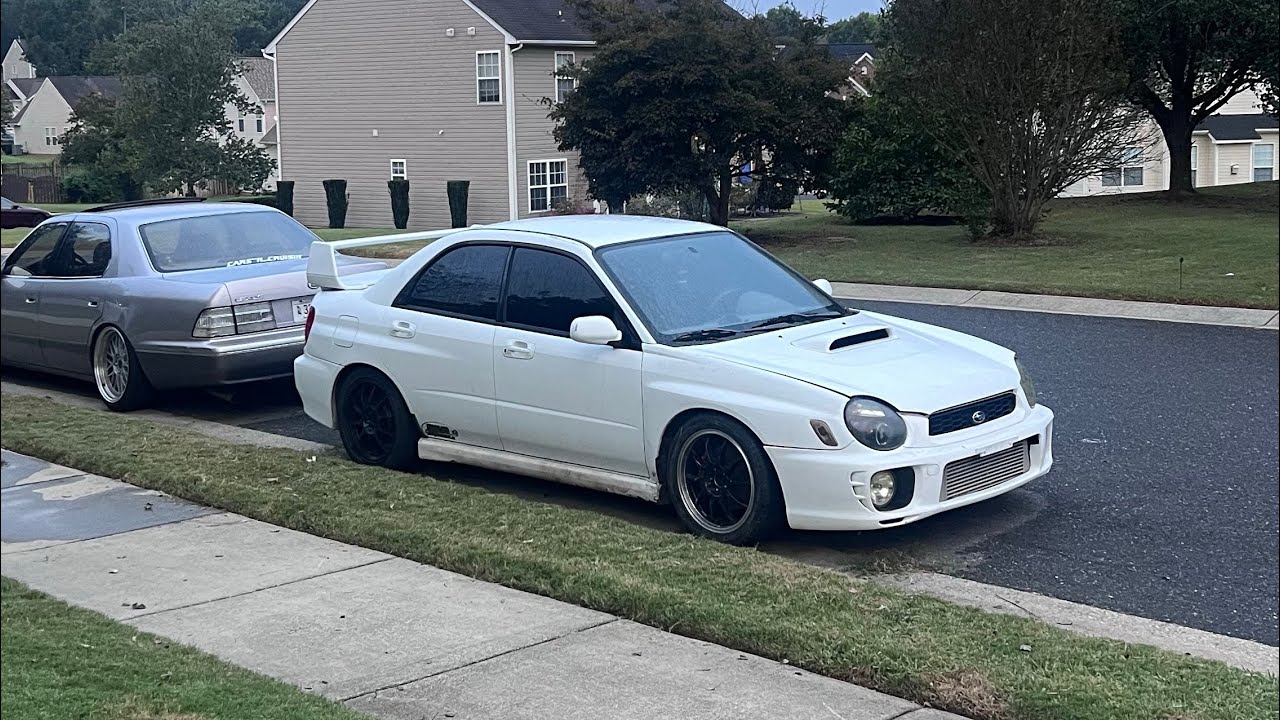 Getting my BROKEN Subaru WRX ready to start pt1: Suspension - YouTube