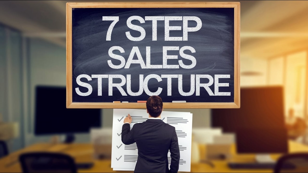 The 7 Step Sales Structure. Close More Deals Efficiently! - YouTube
