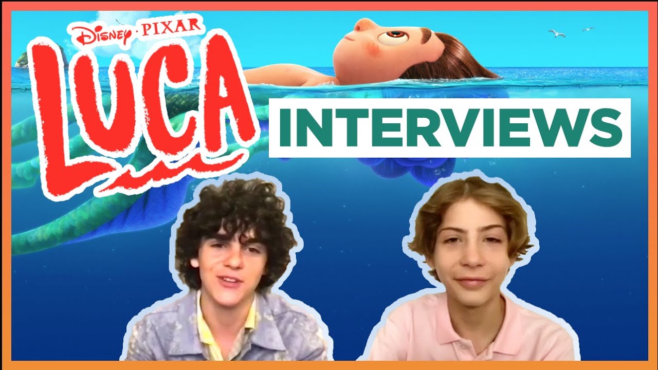 The Stars of 'Luca' Talk Italy and Working on a Pixar Movie - YouTube