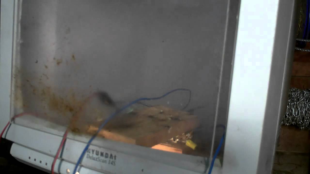 Un-vented 'Cosmic' Capacitor Explosion - YouTube