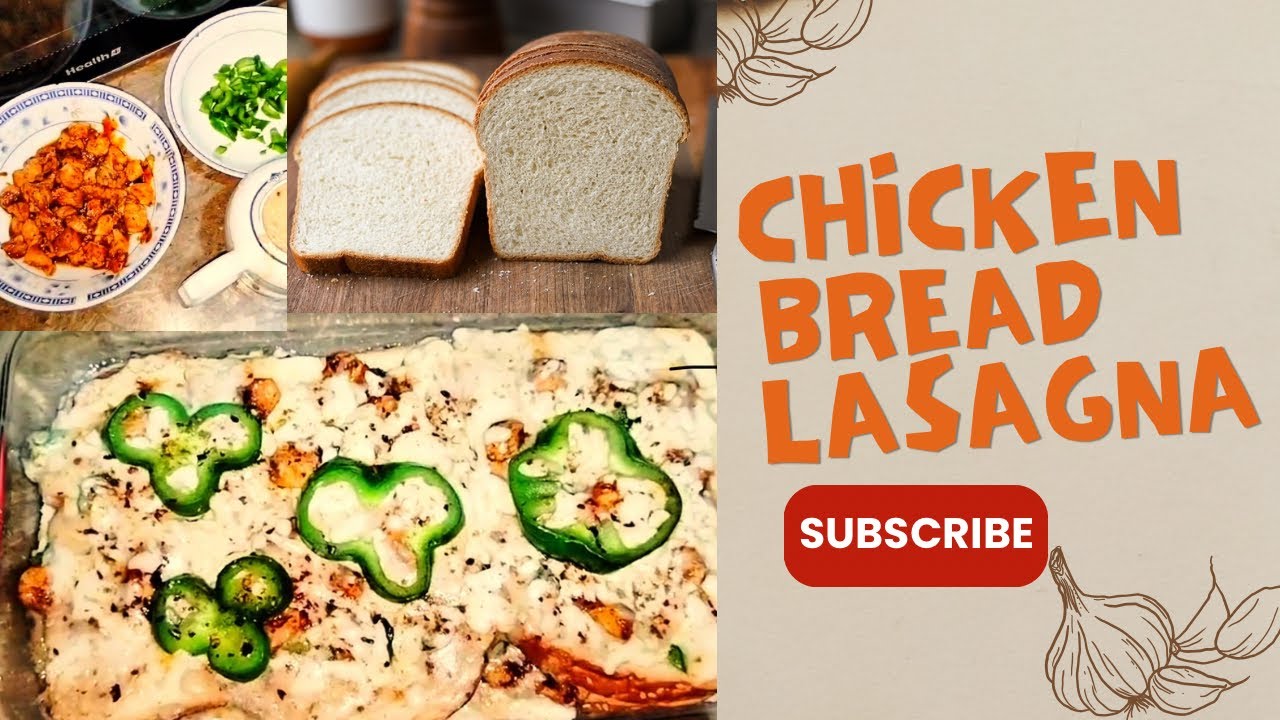 How to Make Chicken Bread Lasagna🔹 Homemade Chicken Lasagna🔹 Viral Bread Lasagna Recipe - YouTube