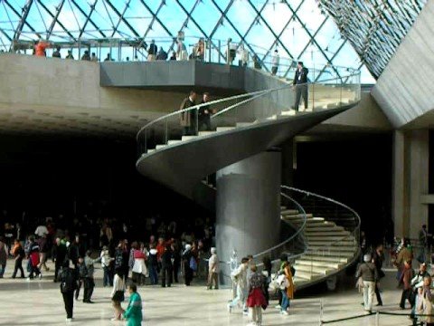 Elevator at the Louvre - YouTube
