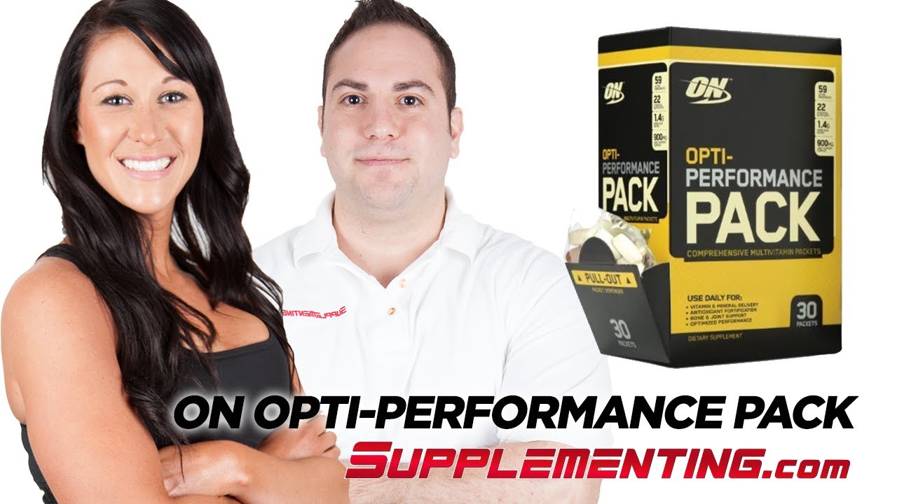 Optimum Nutrition Opti-Performance Pack Review - Supplementing.com - YouTube
