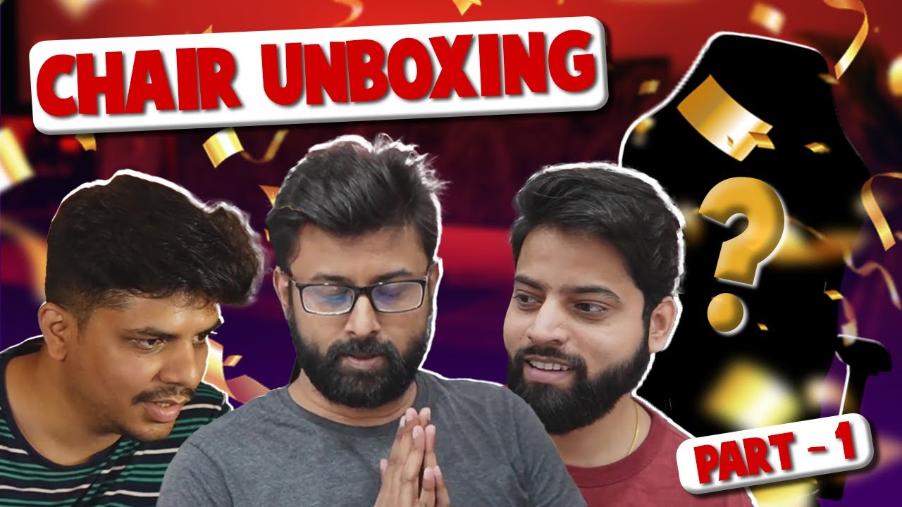 When Three Old people Unbox a Gaming Chair ft. @RakaZoneGaming @Exellar ...