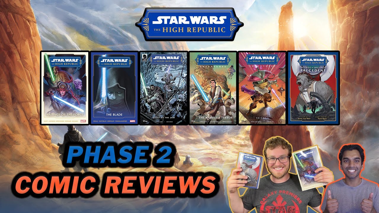 The High Republic Phase 2 COMPLETE Comics + Manga Review! - YouTube
